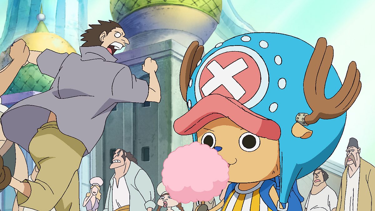 One Piece - Fish-man Island (517-574): 518. An Explosive Situation! Luffy vs. Fake Luffy! - BBC ...