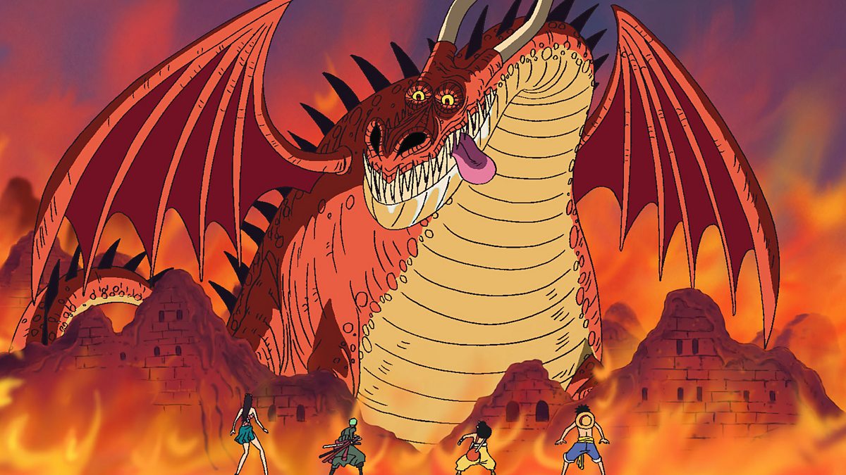 One Piece - Dressrosa (575-746): 580. A Battle in the Heat! Luffy vs ...