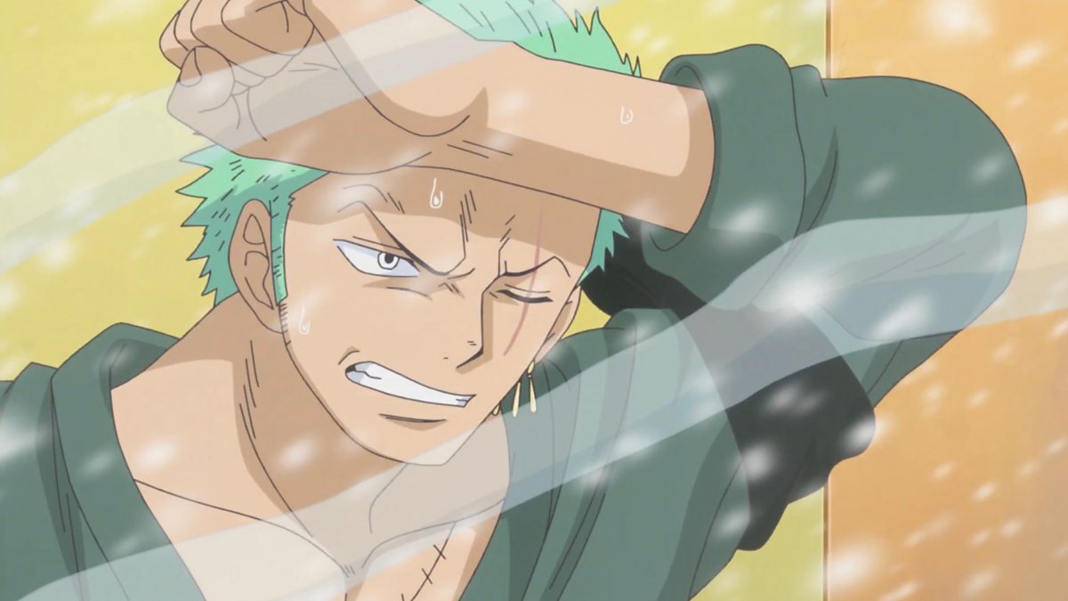 One Piece - Dressrosa (575-746): 613. Showing Off His Techniques! Zoro ...