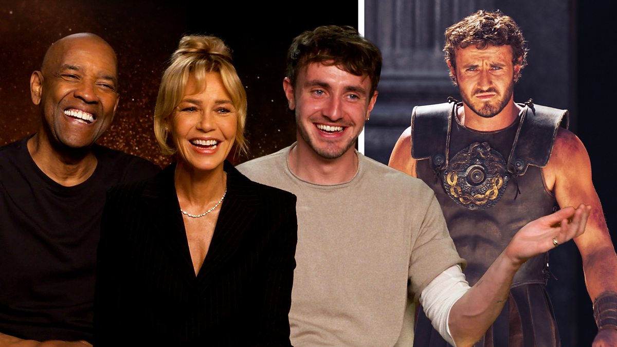 Movies With Ali Plumb - The Cast of Gladiator II - BBC iPlayer