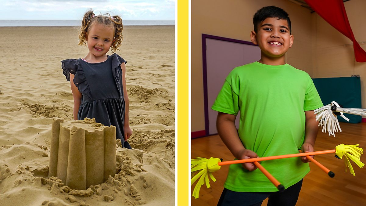 I Can Do It, You Can Too - Series 2: 20. Sandcastle and Flowersticks ...