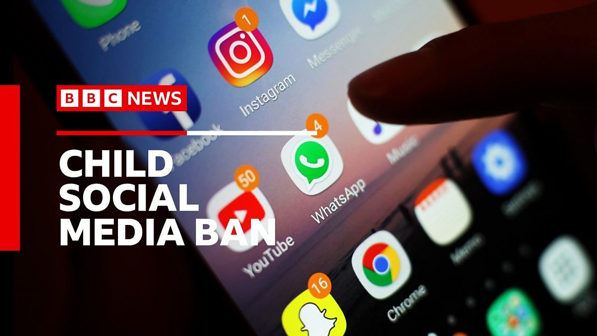 BBC News - Children Social Media Ban