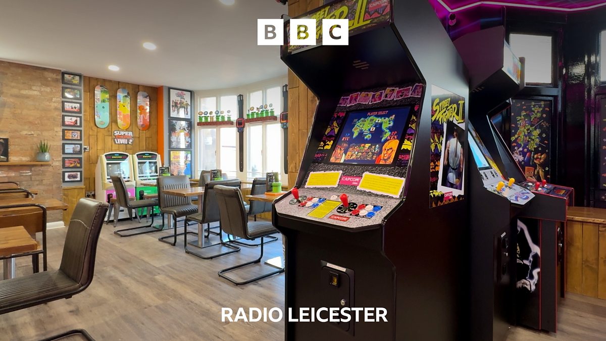 BBC Radio Leicester - BBC Radio Leicester, Video game café levels up Silver Arcade