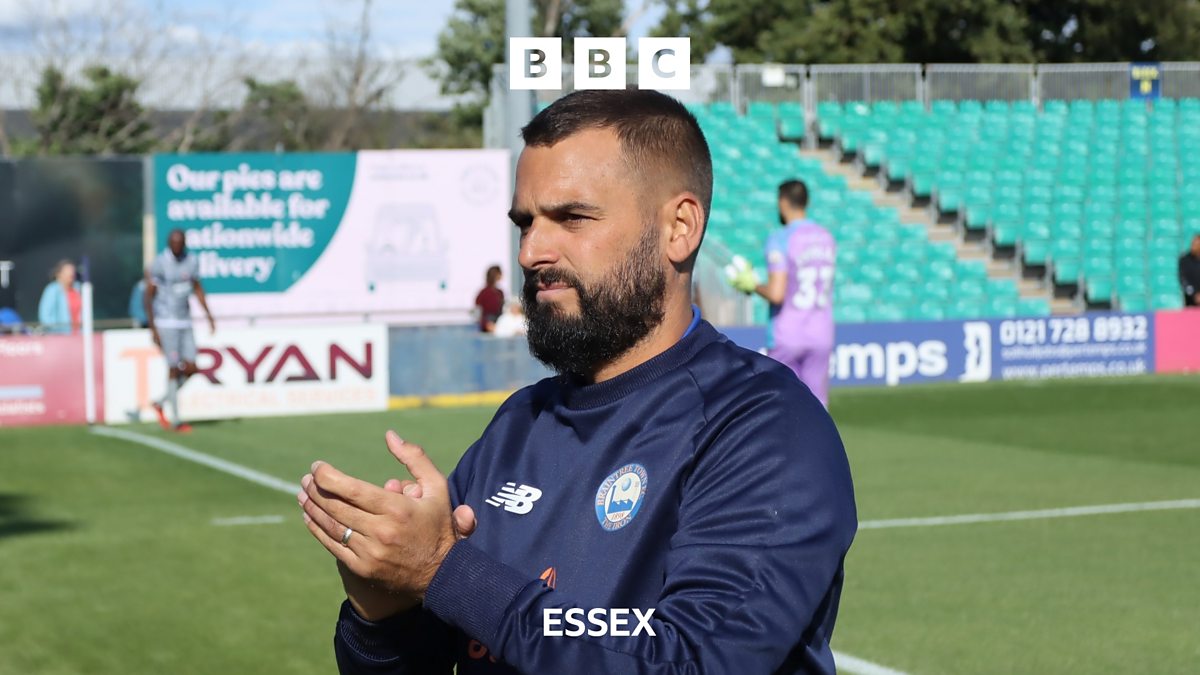 BBC Essex - BBC Essex Sport, Angelo Harrop speaks after Braintree Town ...