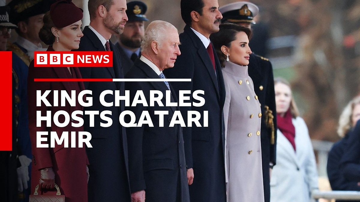 BBC News - Qatar's Emir Meets King