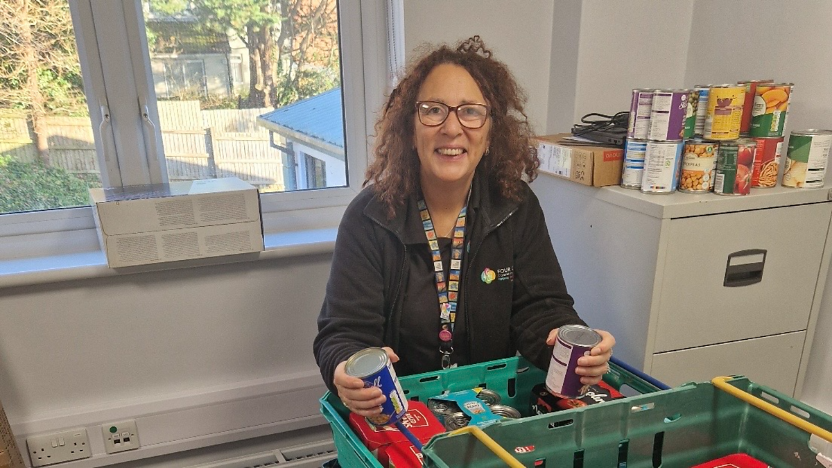 BBC Radio Devon - Caroline Densley, Plymouth's 50,000 tins appeal