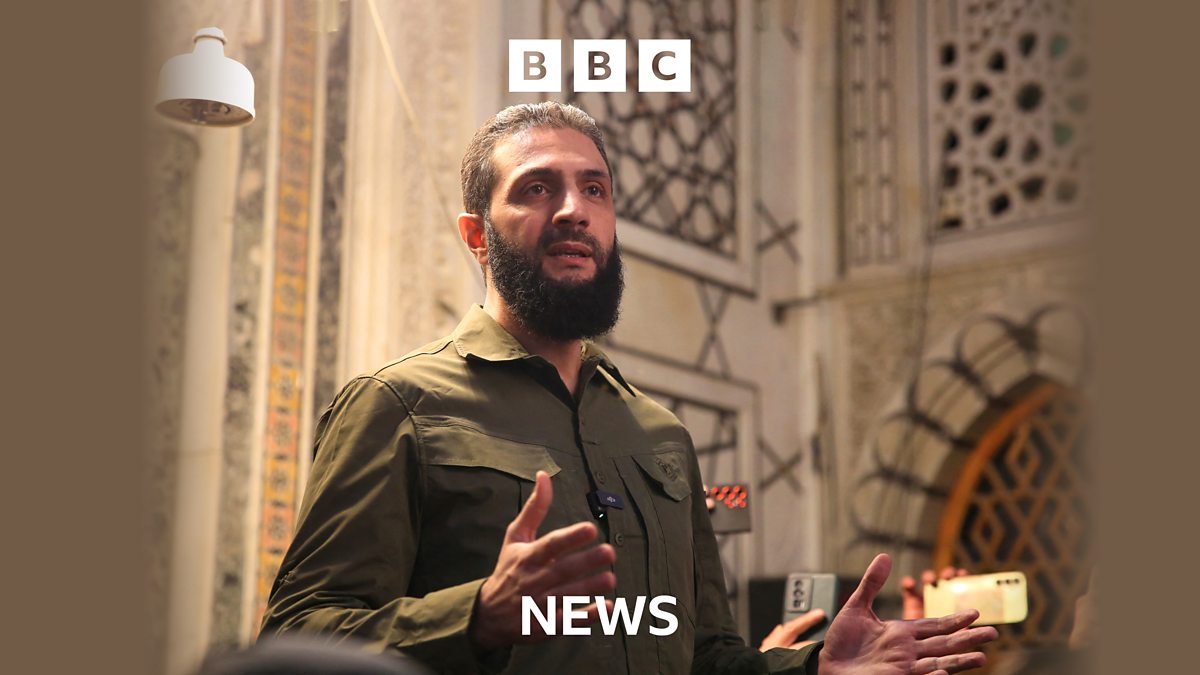 BBC News - Reporter Reads, How Syria's rebel leader reinvented himself