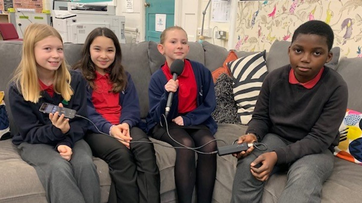 BBC Radio Humberside - Kofi Smiles, 12/12/2024, Pupils at Thoresby ...