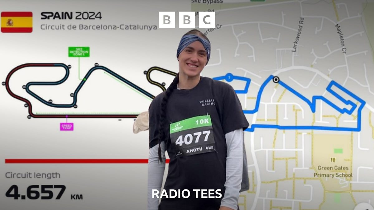 BBC Radio Tees - BBC Radio Tees, The Brotton woman running F1 circuits