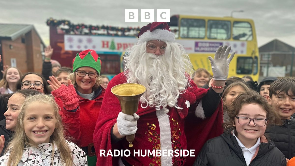 BBC Radio Humberside - Make a Difference: Humberside, Santa Bus 2024 ...