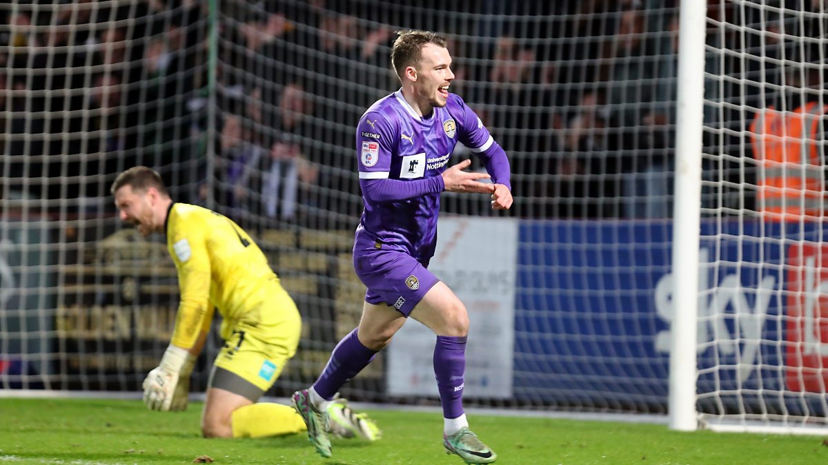 BBC Radio Nottingham - Matchday, "We never gave up. When we conceded ...