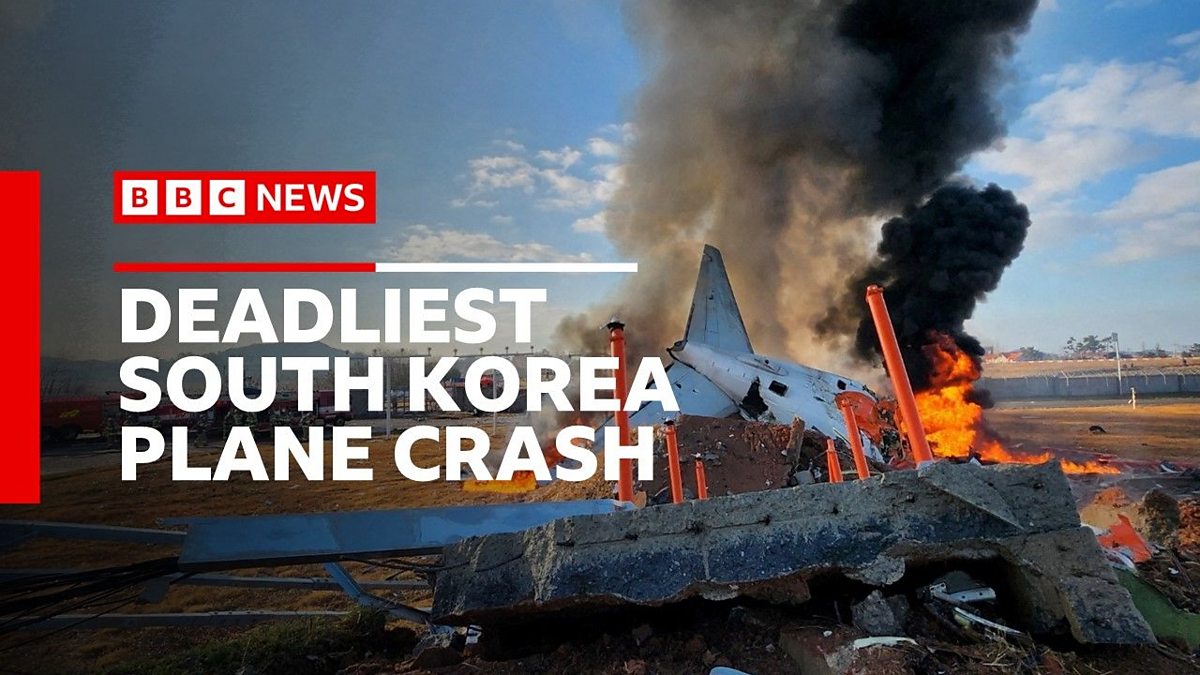 BBC News - South Korea Plane Crash Kills 179