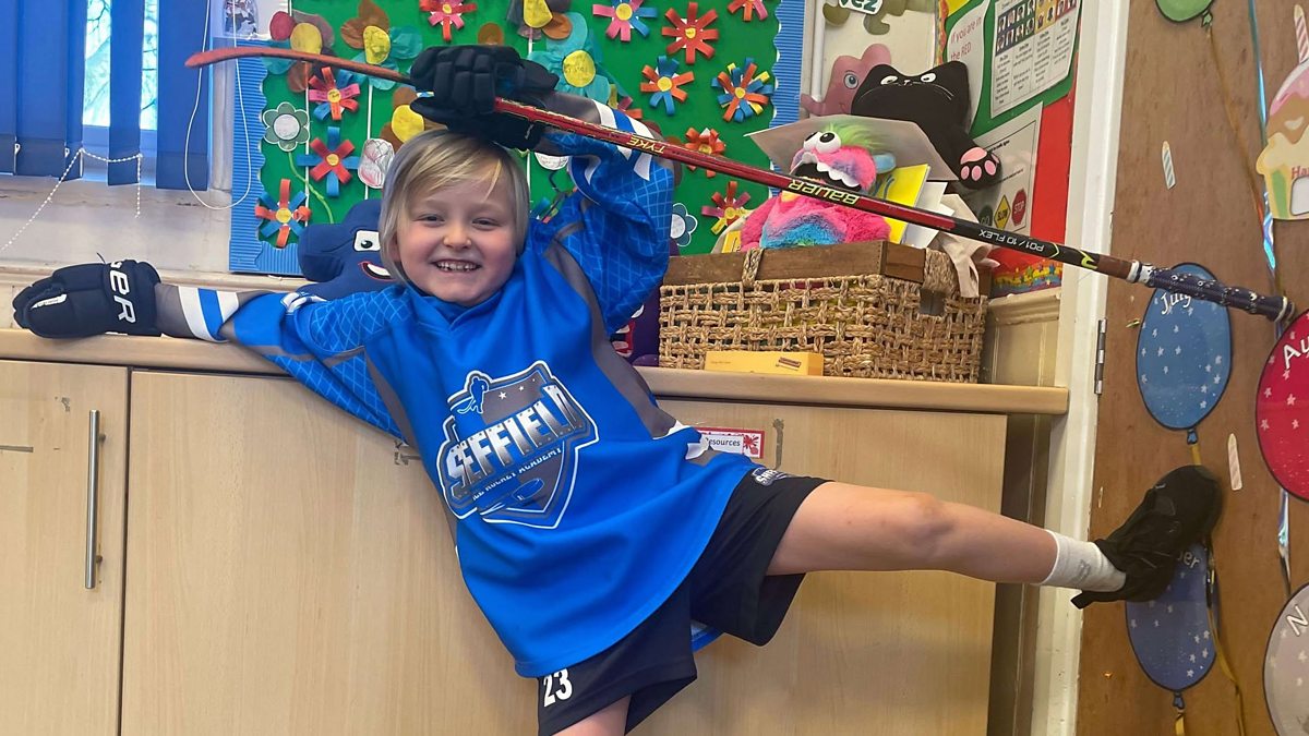 BBC Radio Humberside - Kofi Smiles, Jamie's ice hockey dream