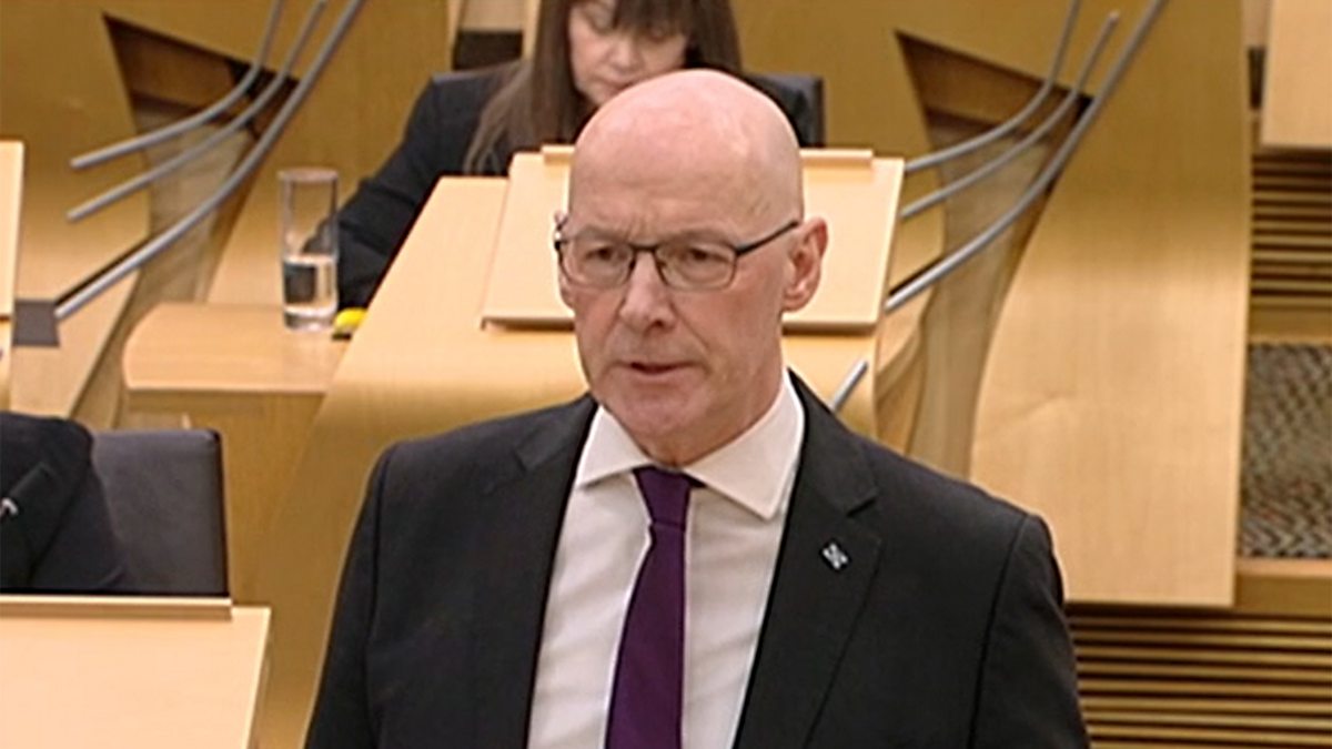 BBC Parliament - Scottish First Minister's Questions, 23/01/2025