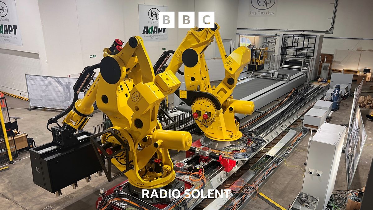 BBC Radio Solent - BBC Radio Solent, Britain's largest robot lives in ...