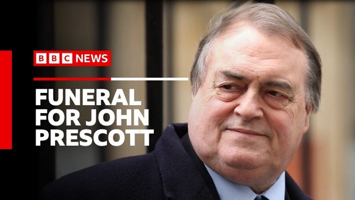 BBC News - Funeral Service For Former Deputy PM John Prescott