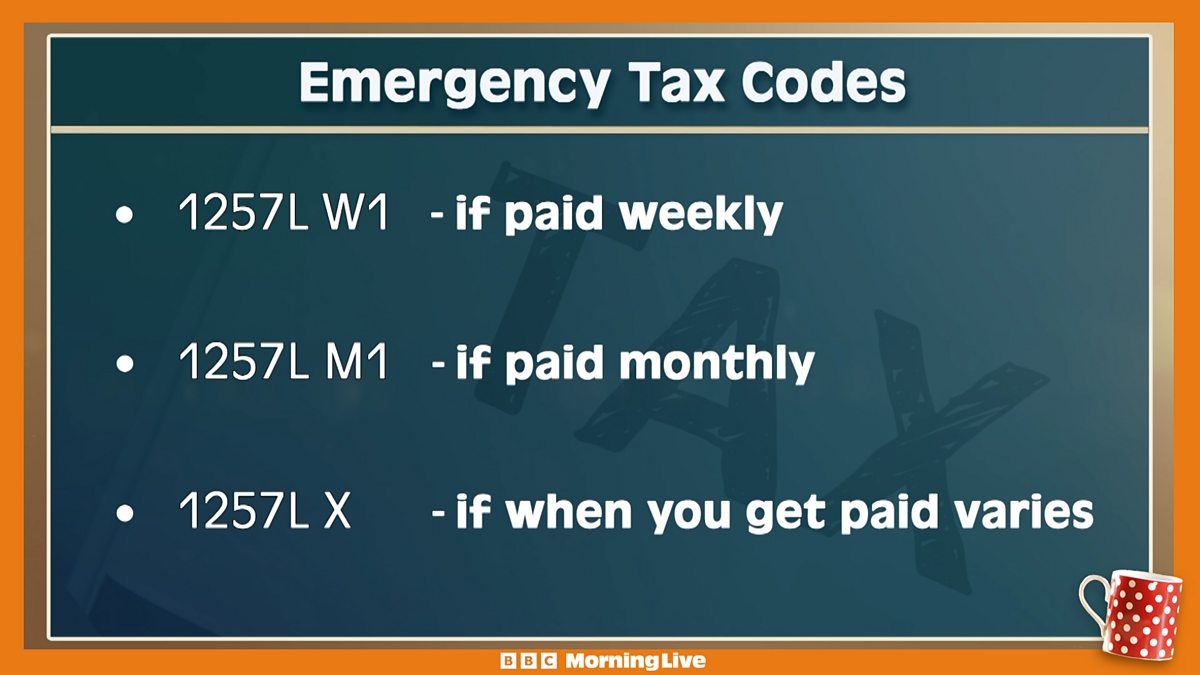 BBC One - Morning Live, How to check if you've been overtaxed on your ...