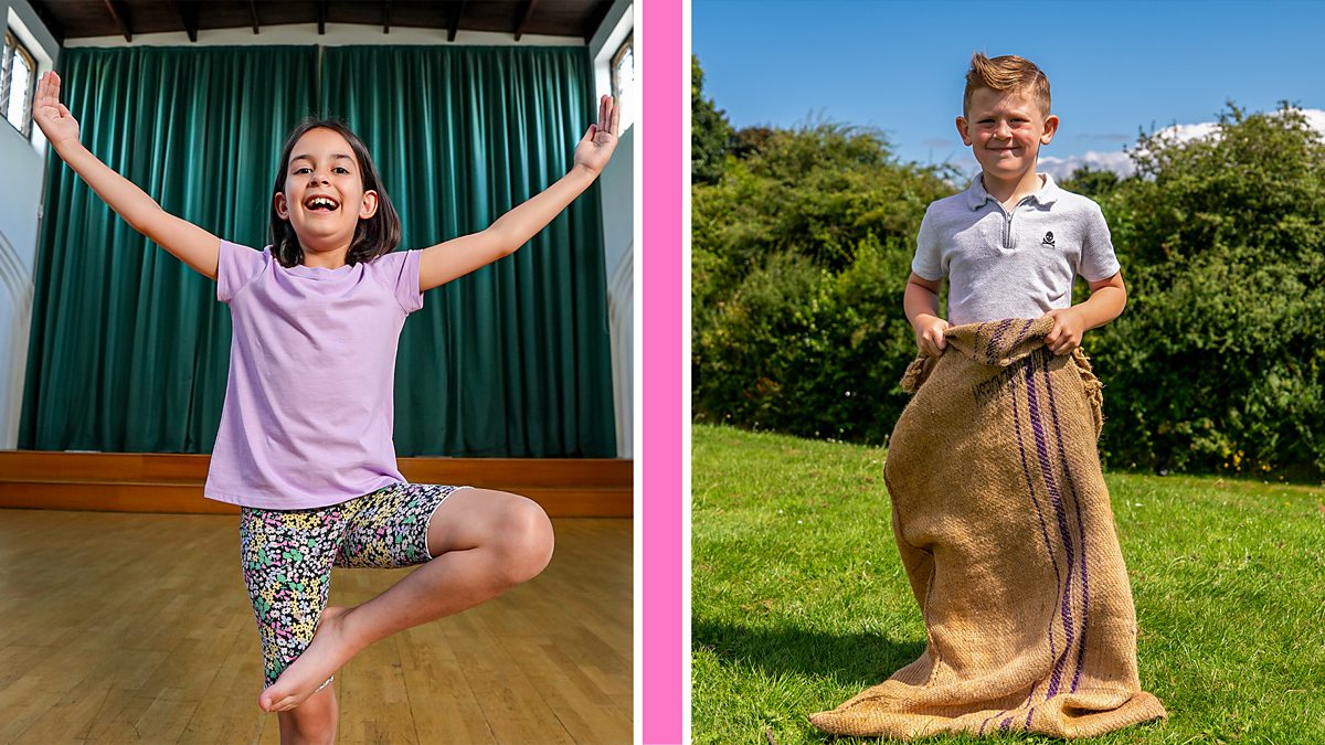 CBeebies - I Can Do It, You Can Too, Series 2, Yoga and Sack Race