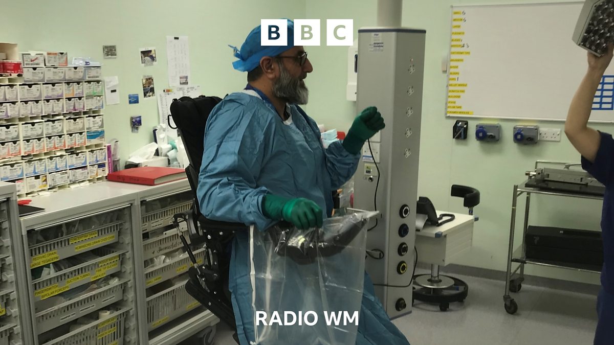 BBC Radio WM - BBC Radio WM, Paralysed Walsall surgeon performs first ...