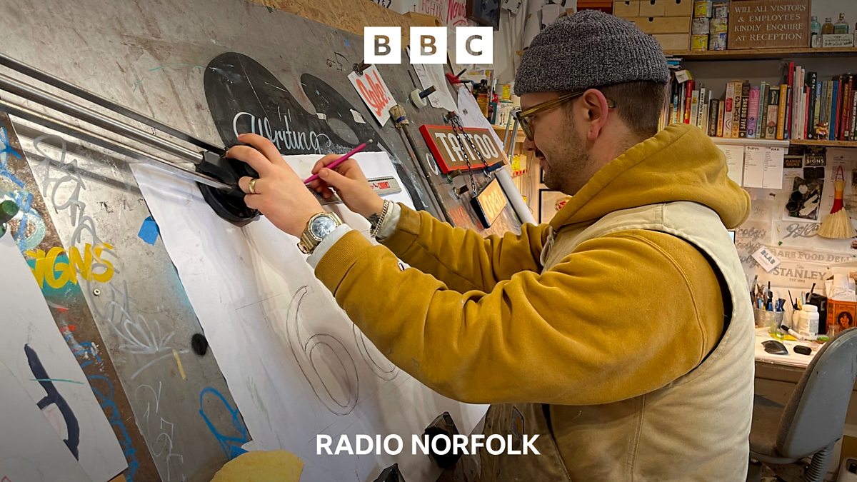BBC Radio Norfolk - Secret Norfolk, The sign maker of Norwich