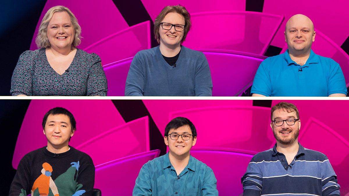 BBC Two - Only Connect, Series 20, Semi-Final - Tea Totallers v Crunchers