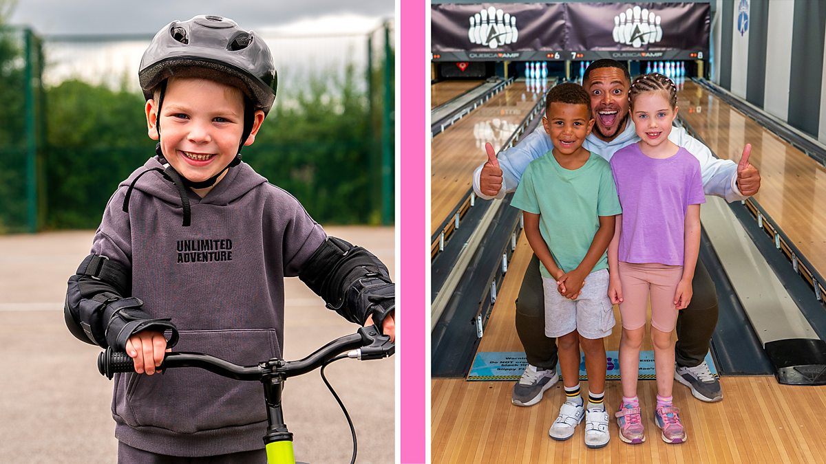 CBeebies - I Can Do It, You Can Too, Series 2, Balance Bike and Tenpin ...