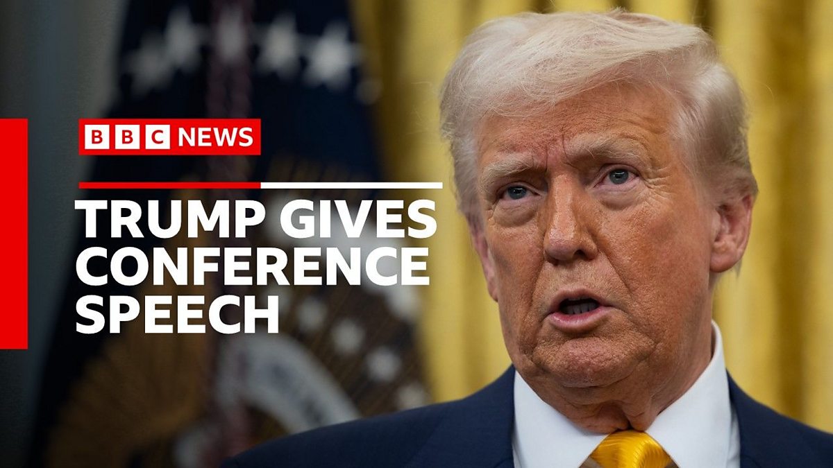 BBC News - Trump Addresses Major US Conservative Conference