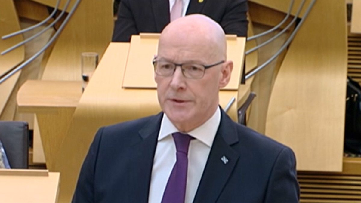 BBC Parliament - Scottish First Minister's Questions, 20/02/2025
