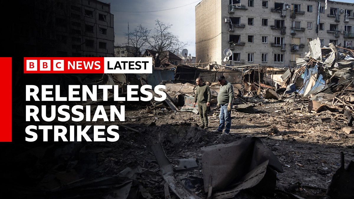 BBC News - At least 25 Killed in Latest Attack on Ukraine