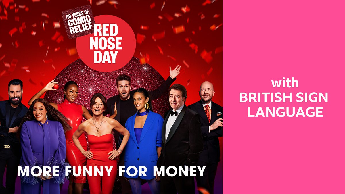 BBC One - Signed: Comic Relief, 2025, More Funny for Money