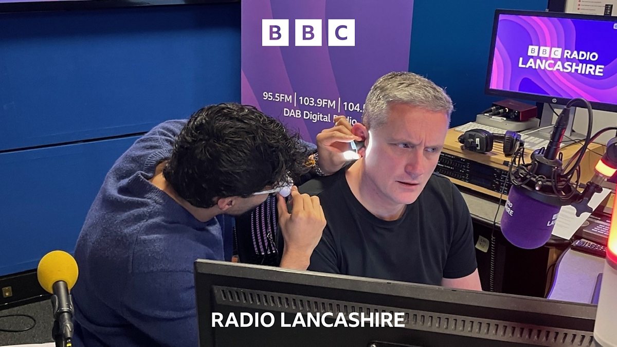 BBC Radio Lancashire - BBC Radio Lancashire, "I can see your brain!"