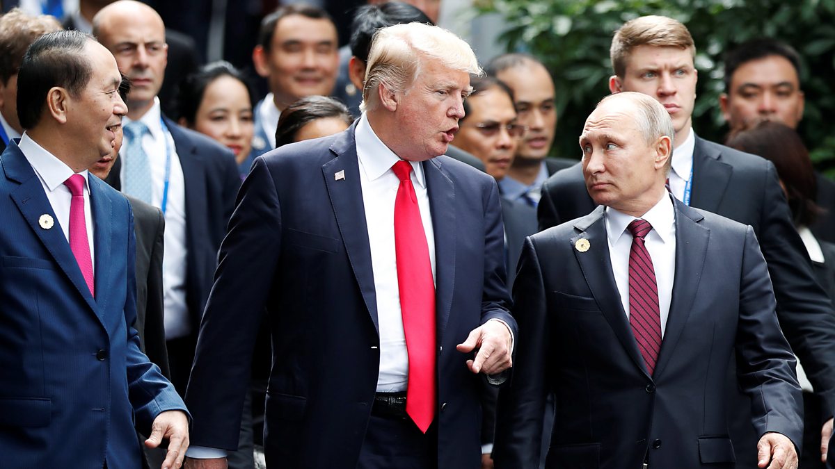 BBC News - Trump 'Determined' To Get Ceasefire