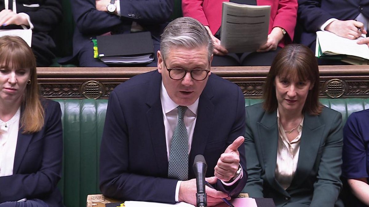 BBC Parliament - Prime Minister's Questions, 19/03/2025