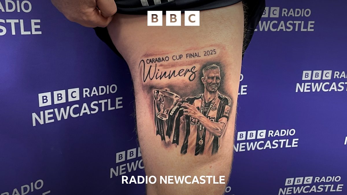 BBC Radio Newcastle - Matt Bailey, 20/03/2025, Newcastle fan celebrates ...