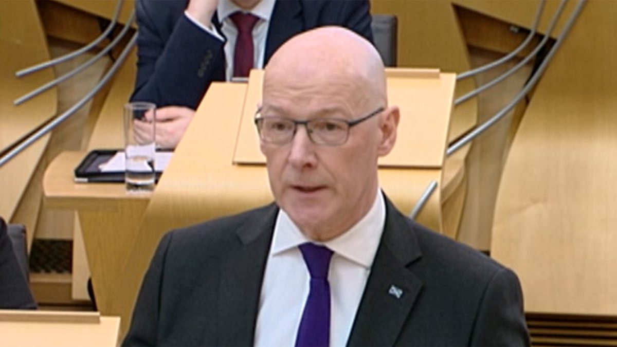 BBC Parliament - Scottish First Minister's Questions, 20/03/2025