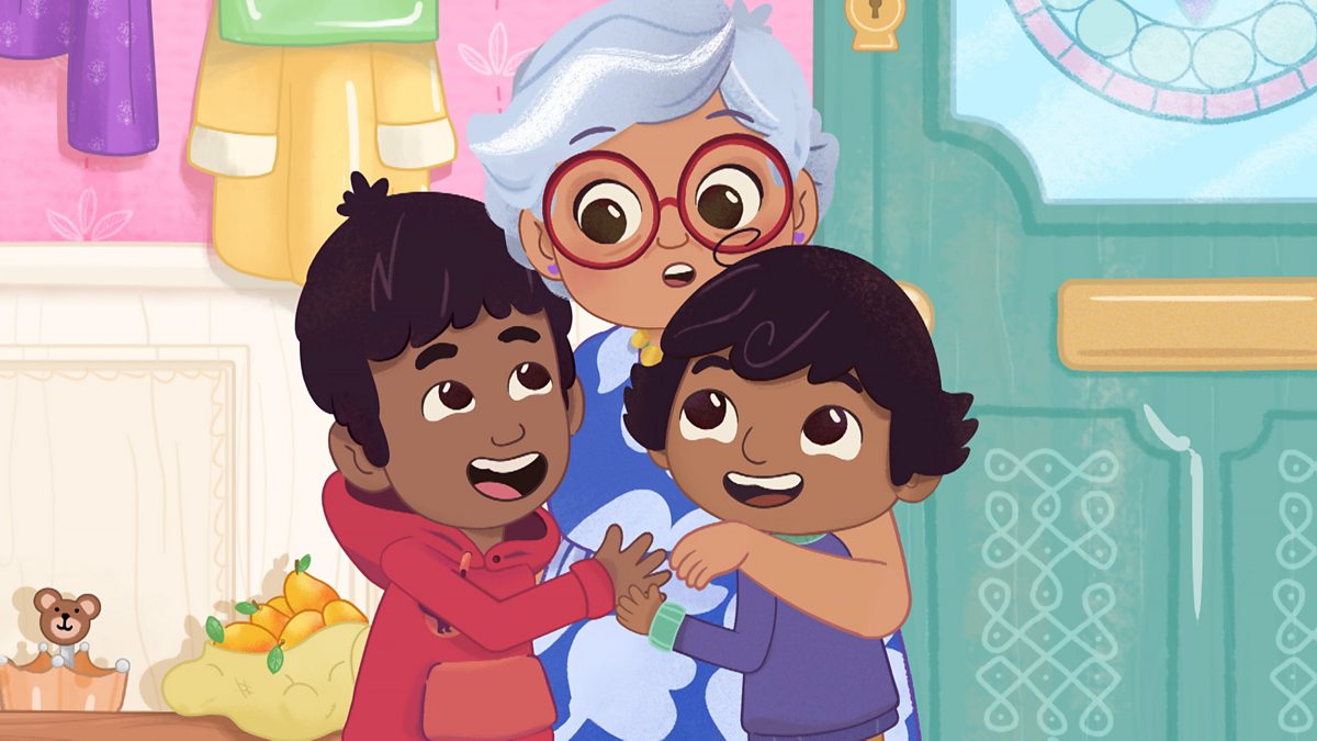 Nikhil & Jay - Series 1: 26. Nikhil and Jay and the Ammas Day - BBC iPlayer