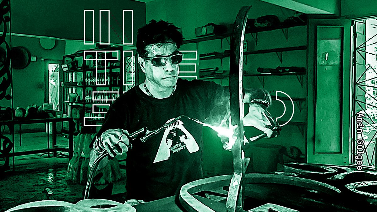 BBC World Service - In the Studio, Amin Gulgee: Heavy metal