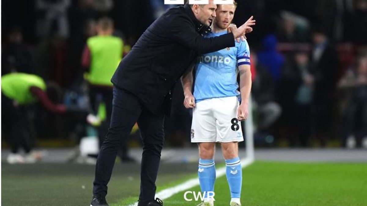 BBC CWR - Coventry City, Allen post Sheffield United