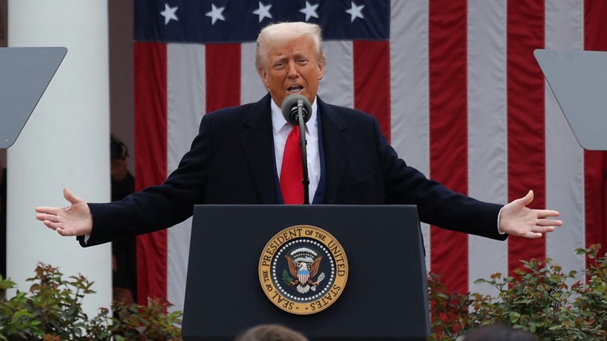 BBC News - Markets Tumble After Trump Tariffs