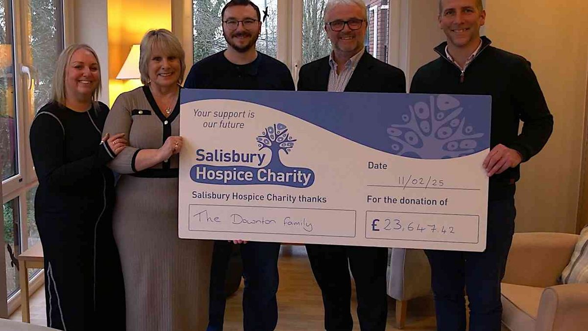 BBC Radio Wiltshire - Ben Prater, Family makes donation of £23,000 to ...