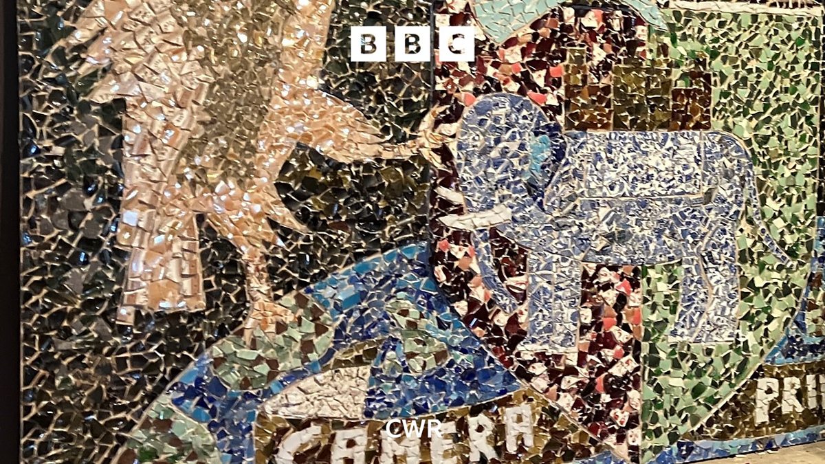 BBC CWR - BBC CWR, Coventry's coat of arms mosaic
