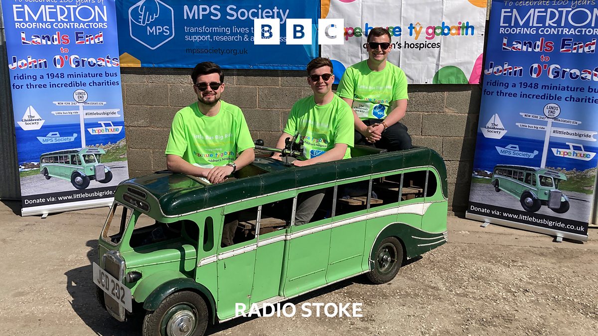 BBC Radio Stoke - BBC Radio Stoke, 1,000 miles, three Nantwich brothers ...