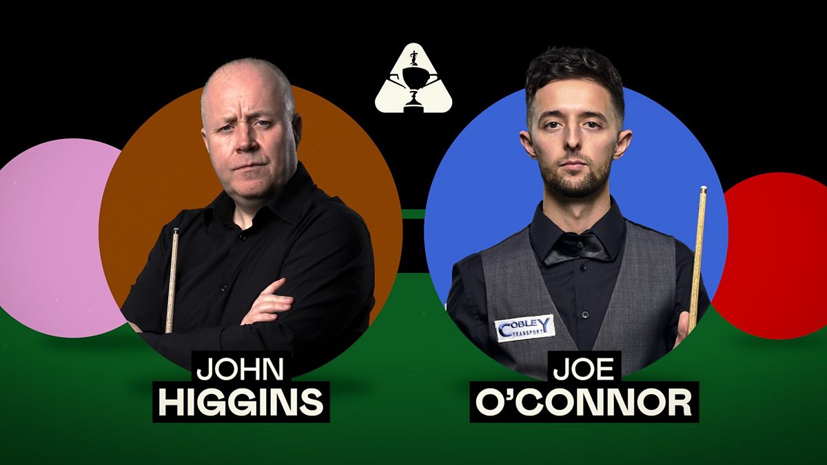 Snooker: World Championship - 2025 Live: John Higgins v Joe O’Connor ...