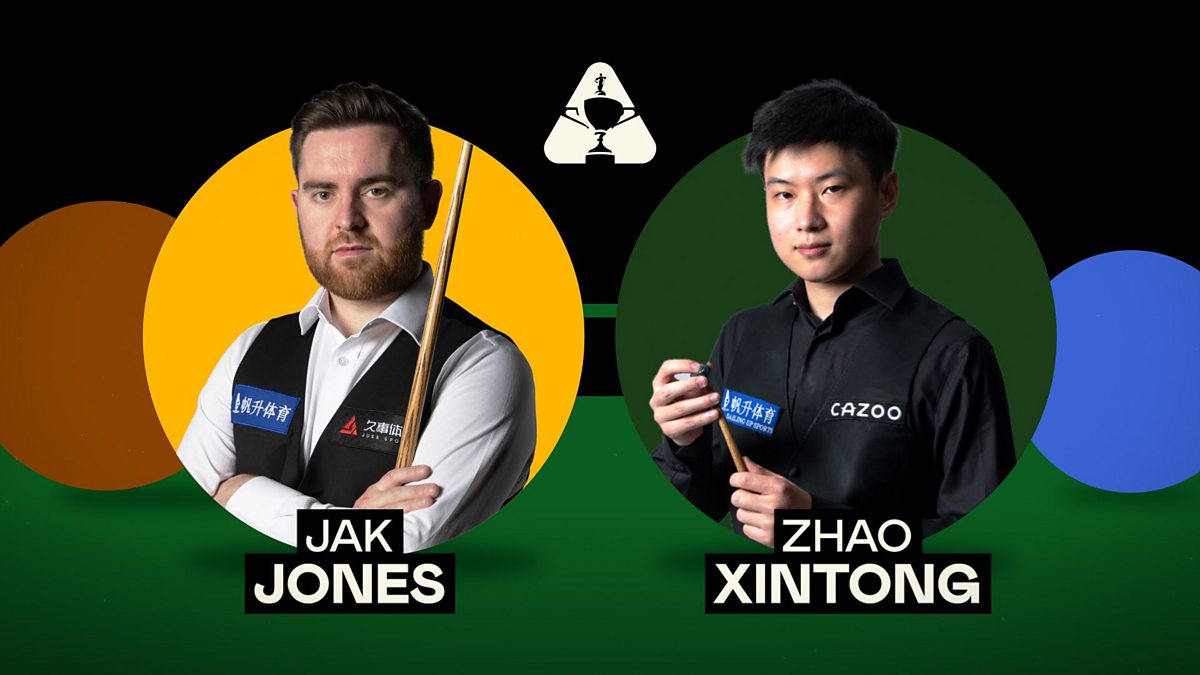 Snooker: World Championship - 2025 Live: Jak Jones v Zhao Xintong ...