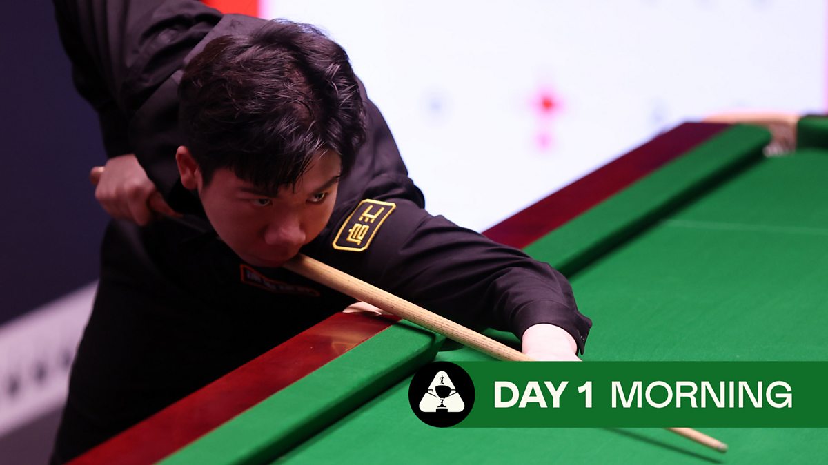 BBC Sport - Snooker: World Championship, 2025, Day 1, Morning Session