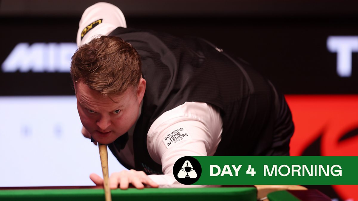 BBC Sport - Snooker: World Championship, 2025, Day 4, Morning Session