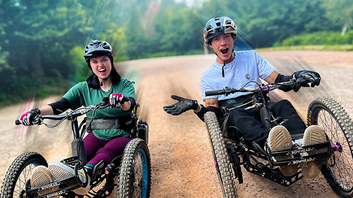 Blue Peter - Challenges: Abby and Joel’s Adaptive Mountain Biking ...