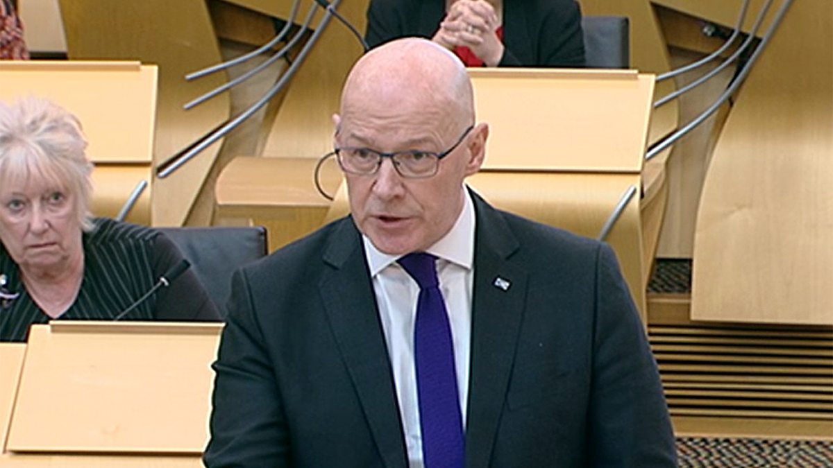 BBC Parliament - Scottish First Minister's Questions, 24/04/2025