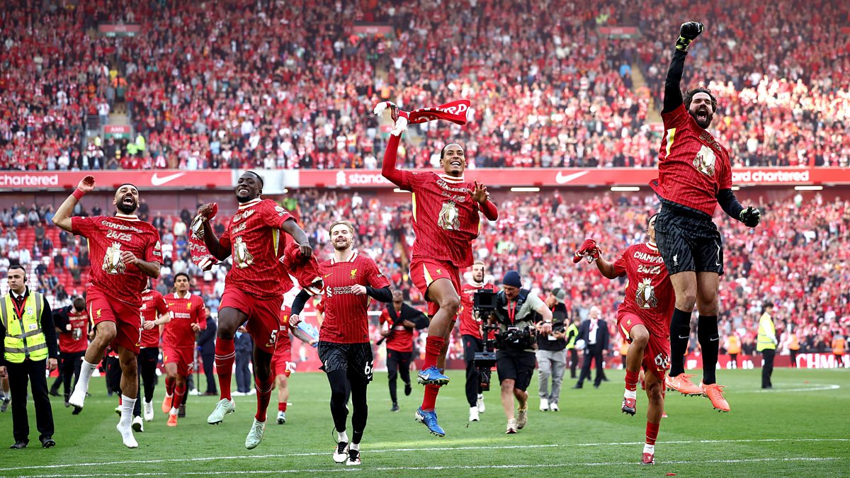 BBC News - Liverpool Take Premier League Title