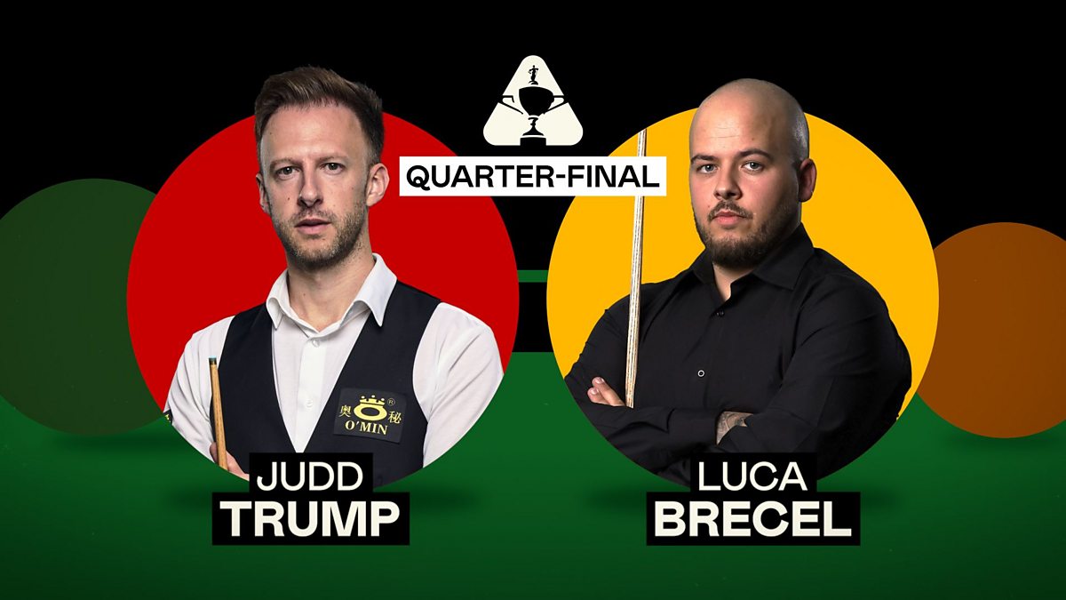 Snooker: World Championship - 2025 Live: Judd Trump v Luca Brecel ...